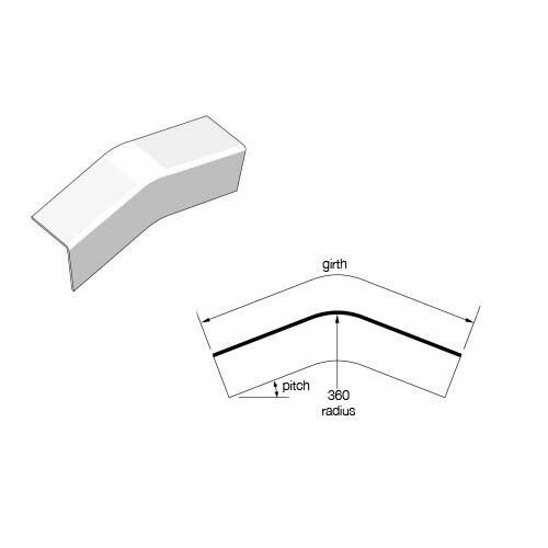 Eternit Cranked External Corner - 200mm x 1300mm from £27.99