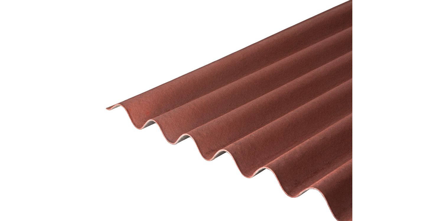 Solstice Bitumen Corrugated Roofing Sheet - 2000mm x 930mm x 2.6mm from ...
